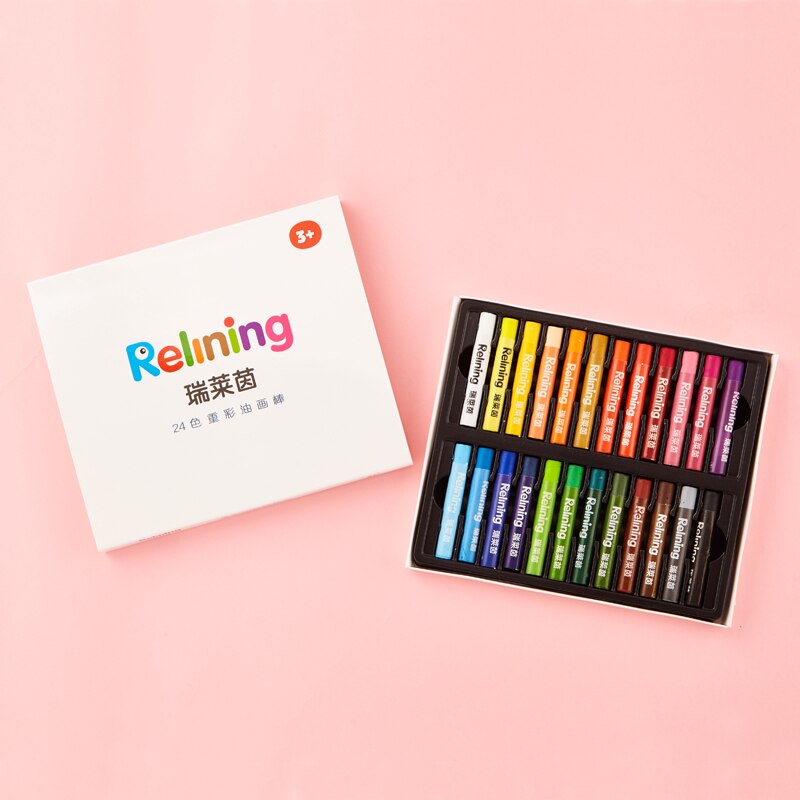 24/36/48 Color Crayon Acrylic Heavy Oily Oil Paint... – Grandado