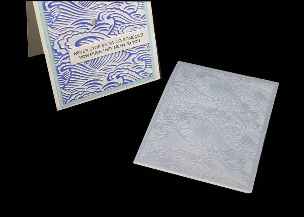 Embossing folder for card making supplies craft em... – Grandado