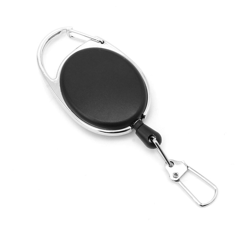 1PC Retractable Reel Key Chain Pull Key ID Card Ba... – Vicedeal