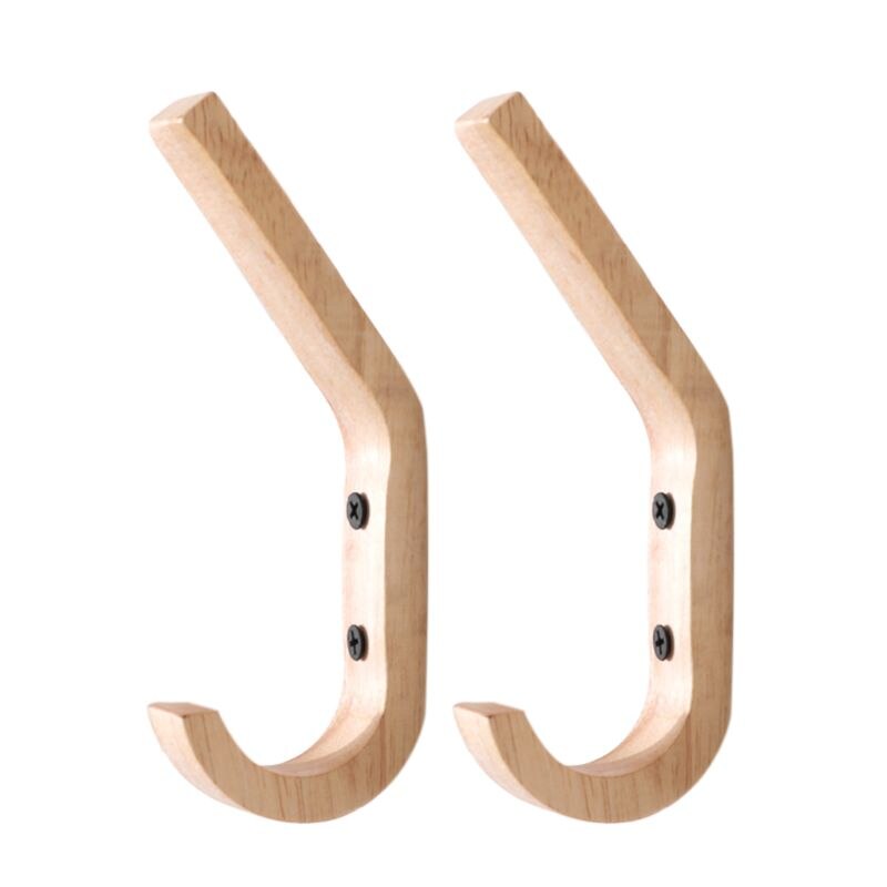 MH003 Eiken Hout Creatieve Badkamer Haak Rack Wall... – Vicedeal
