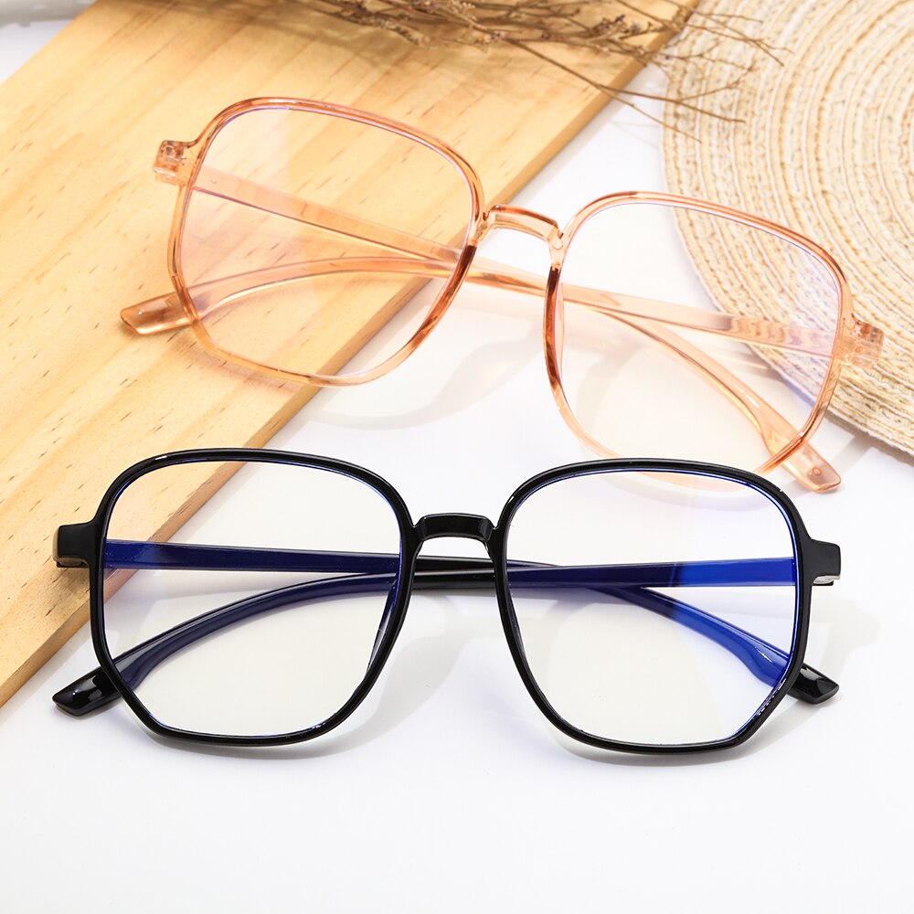 Vintage Blauw Licht Blokkeren Bril Unisex Straling... – Grandado