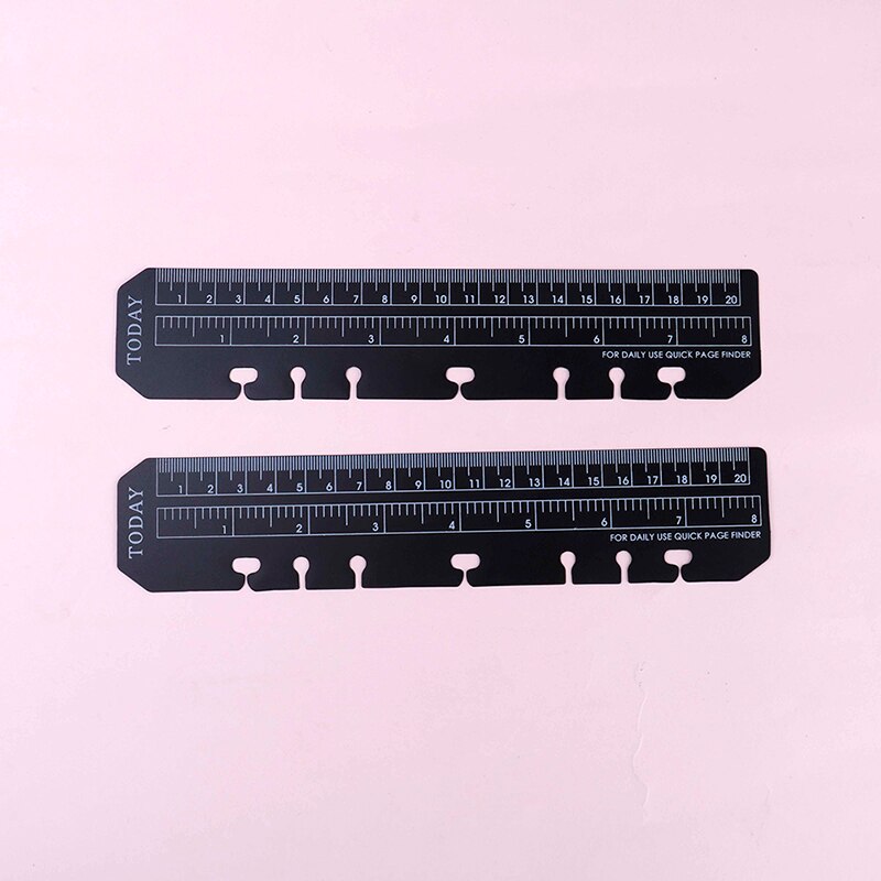 2PCS fine office school index ruler bookmark noteb... – Vicedeal