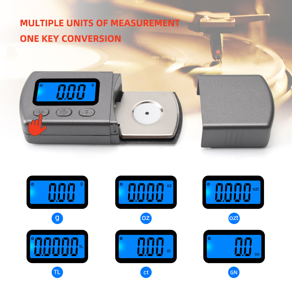 Yieryi LCD Digital Needle Manometer 0.005g Precisi... – Grandado