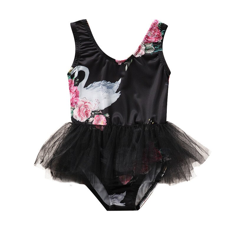 Toddler Baby Kids Girls Tutu Swimsuit Swimwear Ruf... – Grandado
