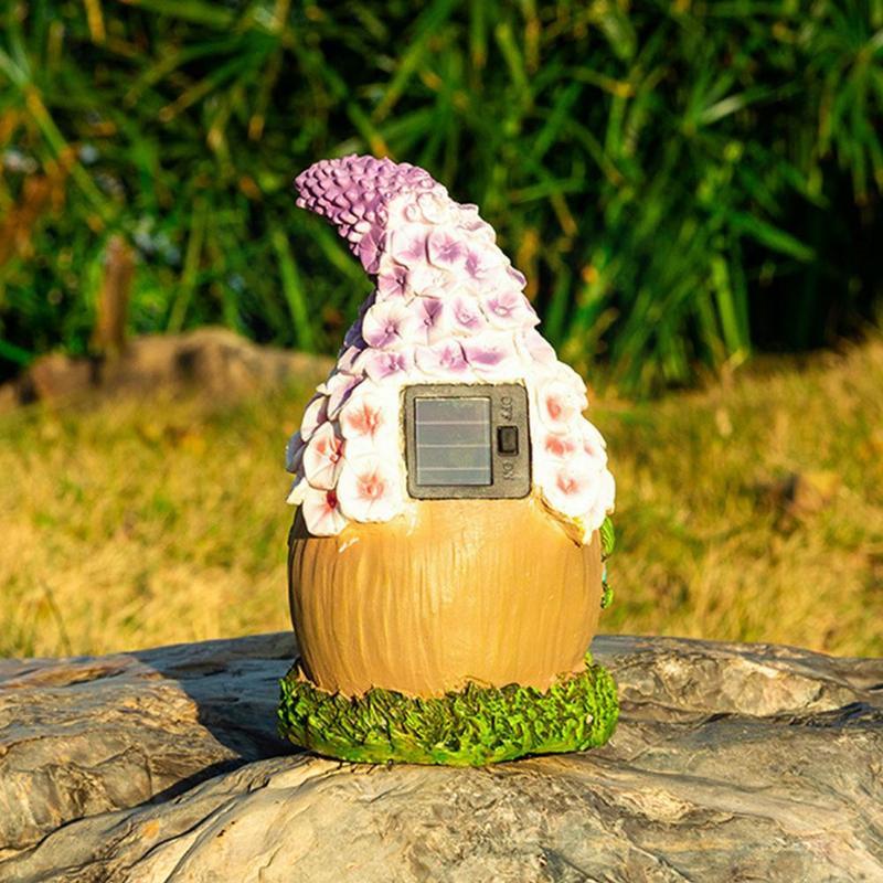 Resin Fairy House Garden Fairy Cottage Outdoor Wal... – Vicedeal