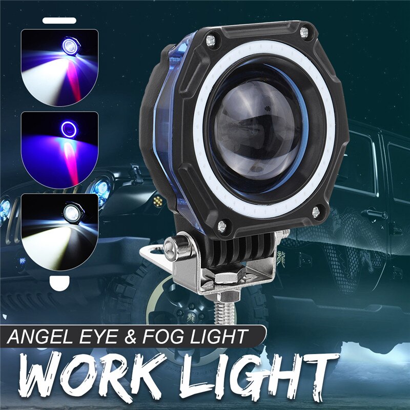 3Inch 20W 12/24V Waterdichte Ronde Led Angel Eyes ... – Grandado