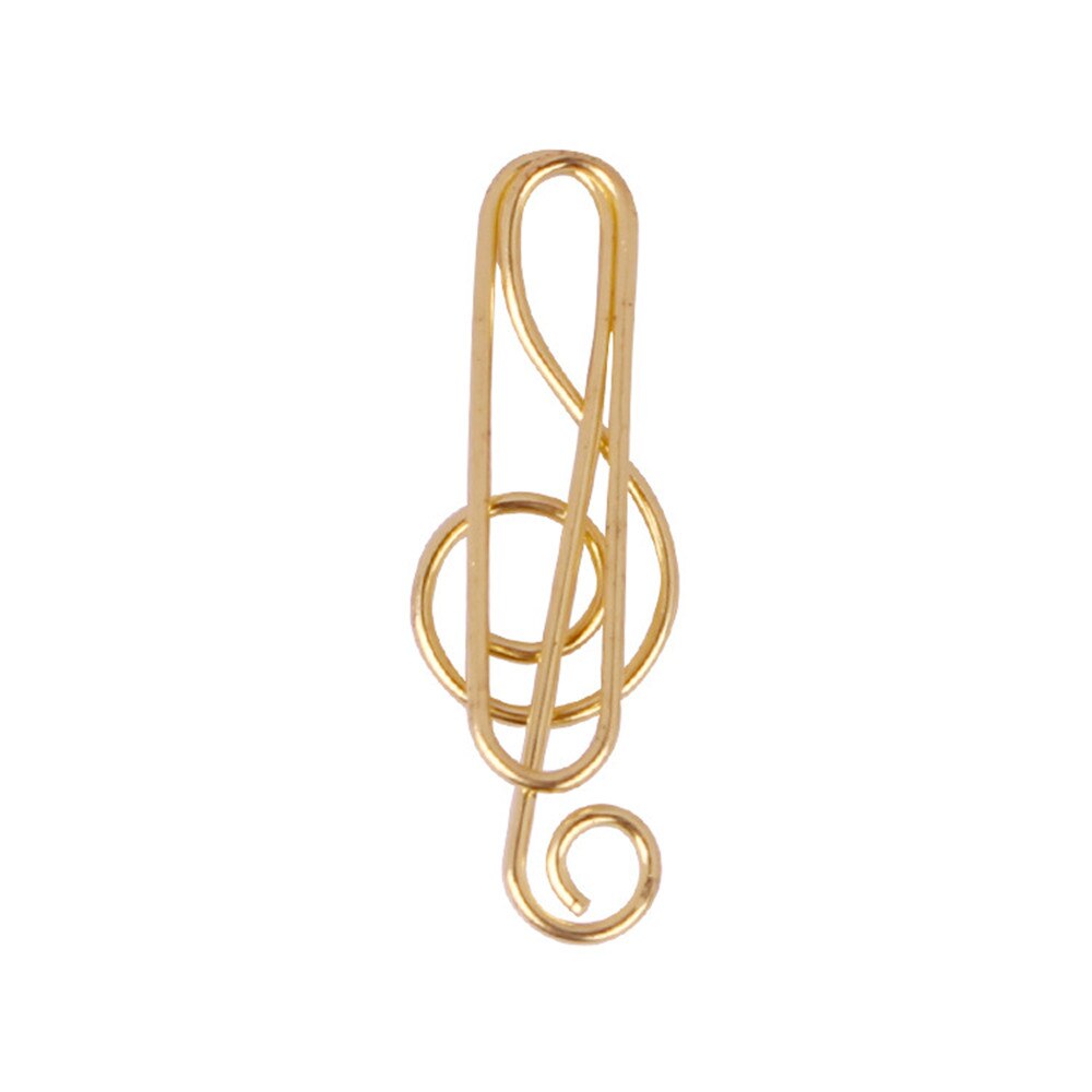 20pcs/box Music Note Shaped Paper Clips Decorative... – Grandado