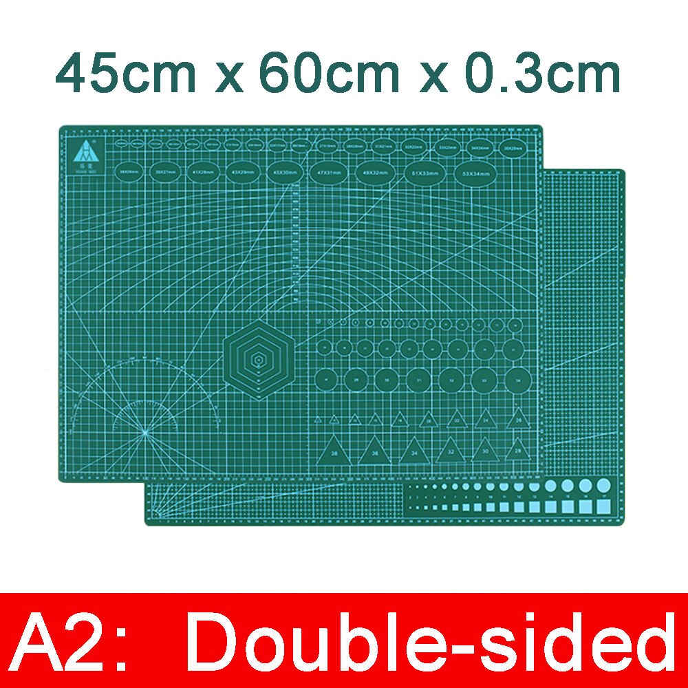 3mm THICKNESS A2, A3, A4, A5 CUTTING MAT NON SLIP ... – Grandado