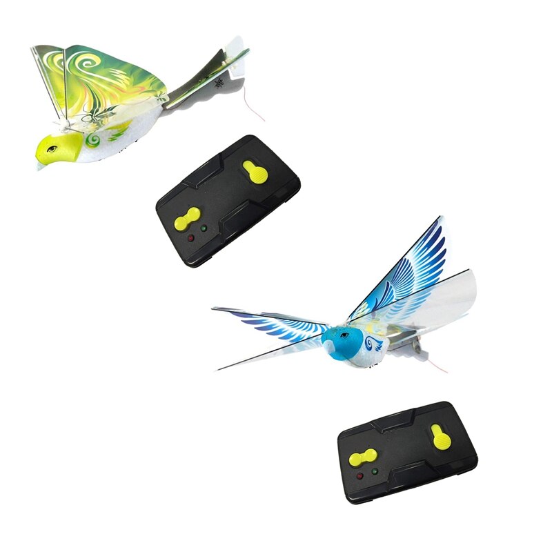 2x Remote-Controlled Bird Simulation Flapping-Wing... – Grandado