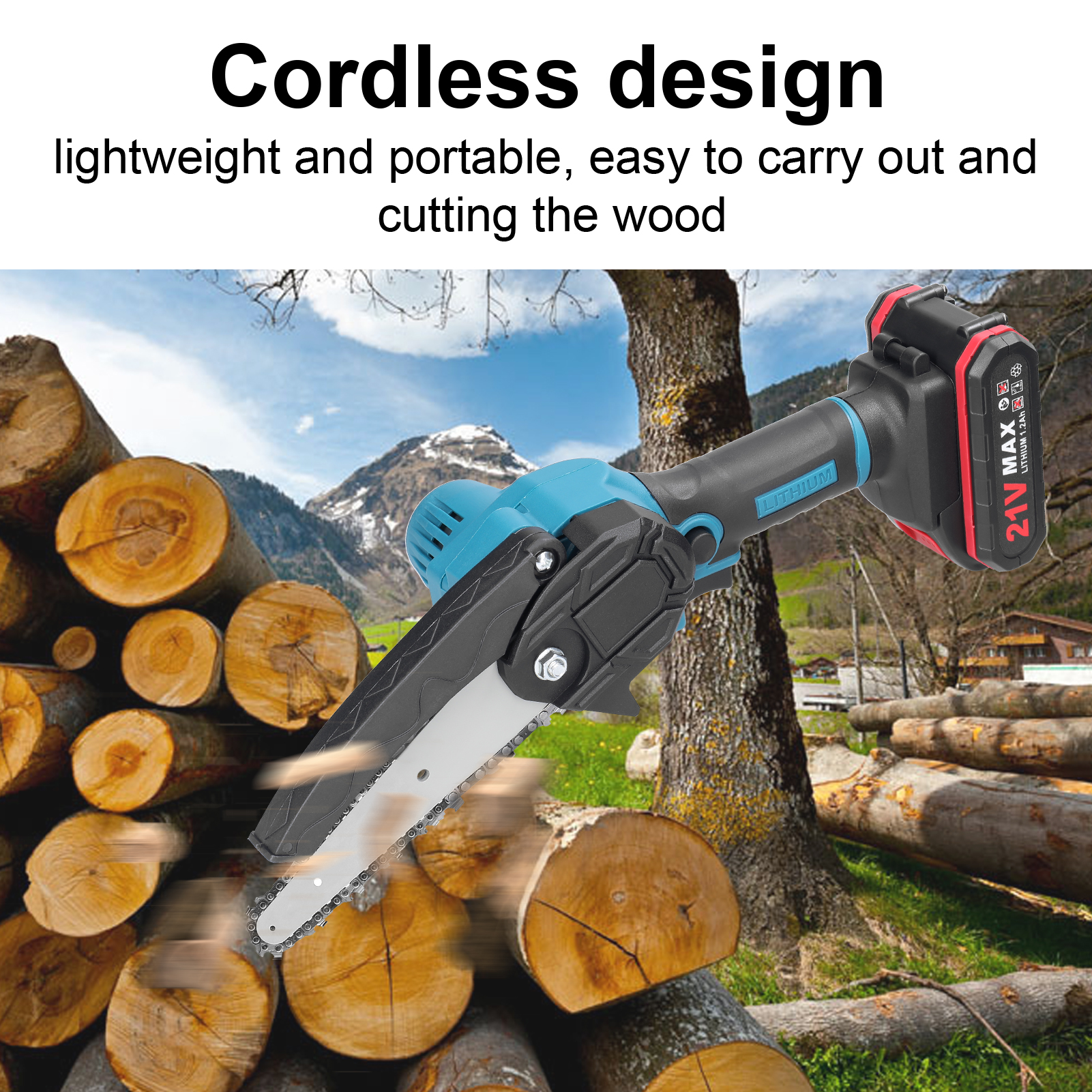 Power Tools 21V 6 inch Electric Pruning Saws Small... – Vicedeal