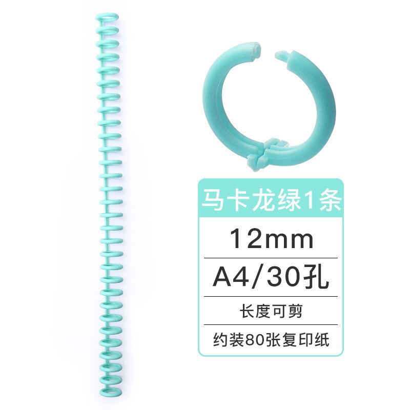 Loose-leaf Binding Ring 30 Hole Binding Ring A4 Pl... – Vicedeal