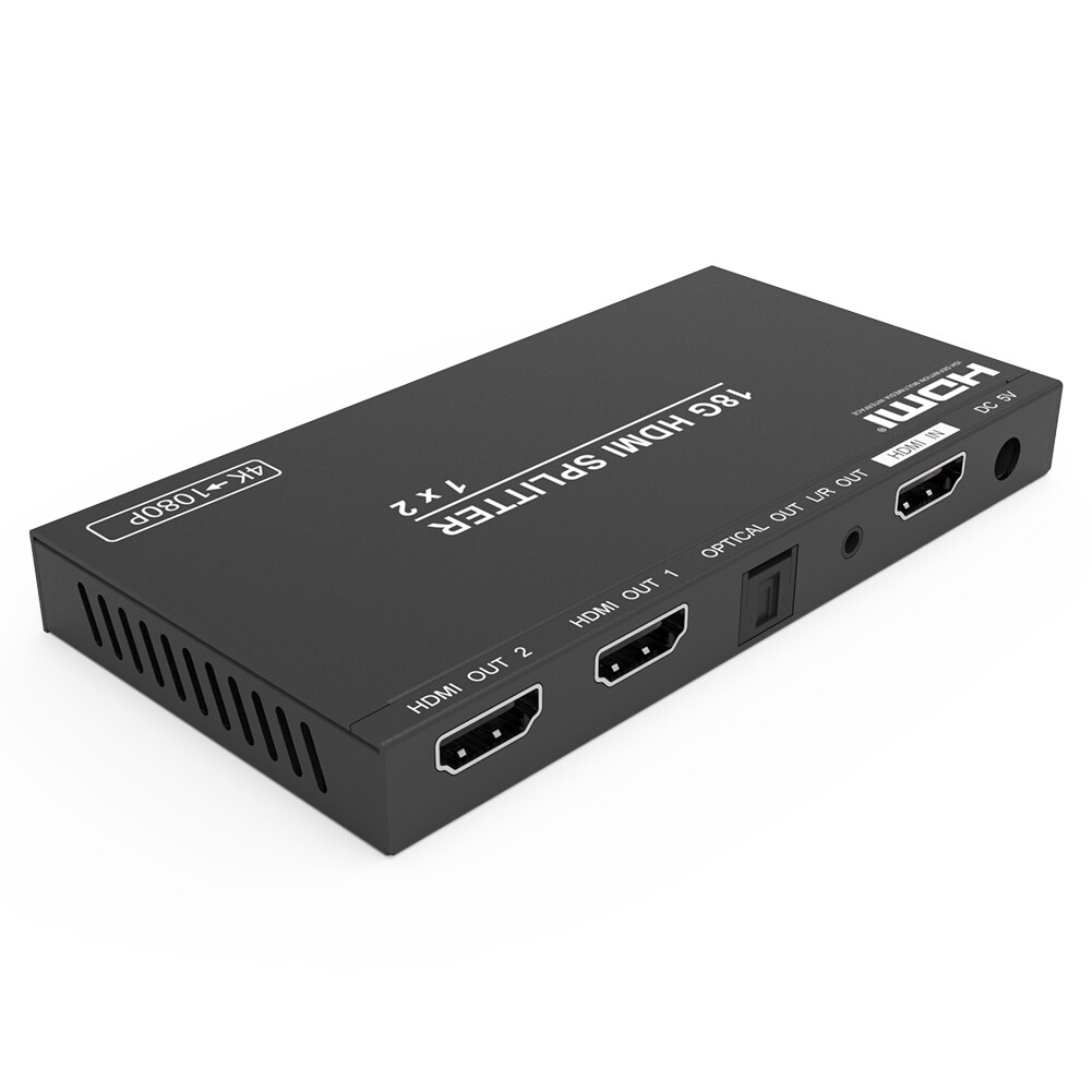 1 In 2 Out HDMI 2.0 Splitter 4K HDTV Video Display... – Vicedeal
