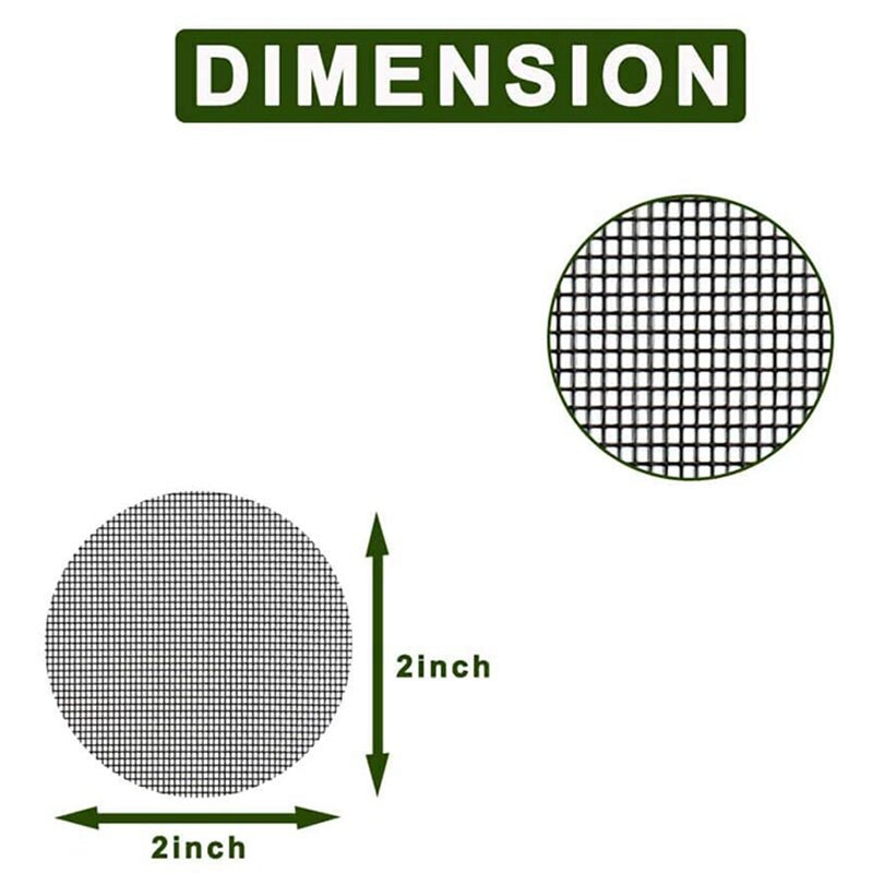 40 Pieces of 5 cm Round Flower Pot Hole Grid Mat B... – Vicedeal