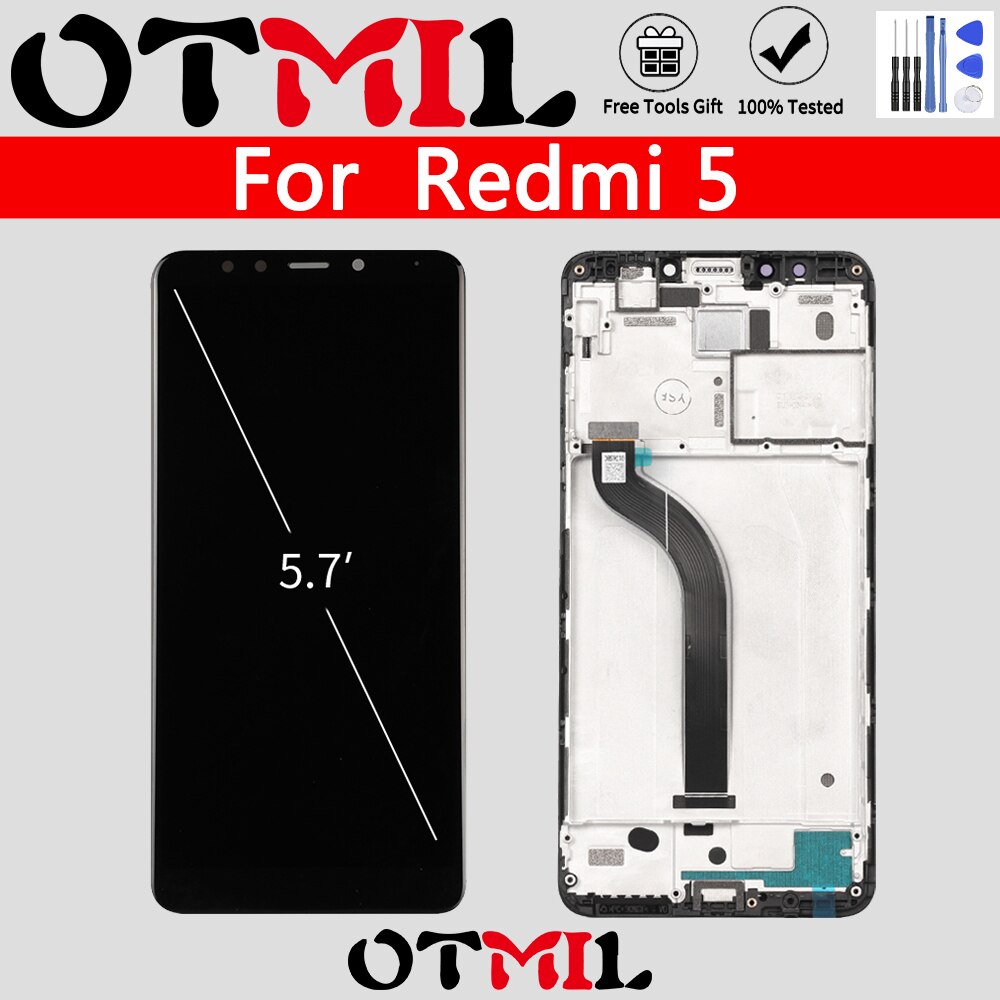 Originele 5.7 "Voor Xiaomi Redmi 5 Lcd Touch Scree... – Grandado