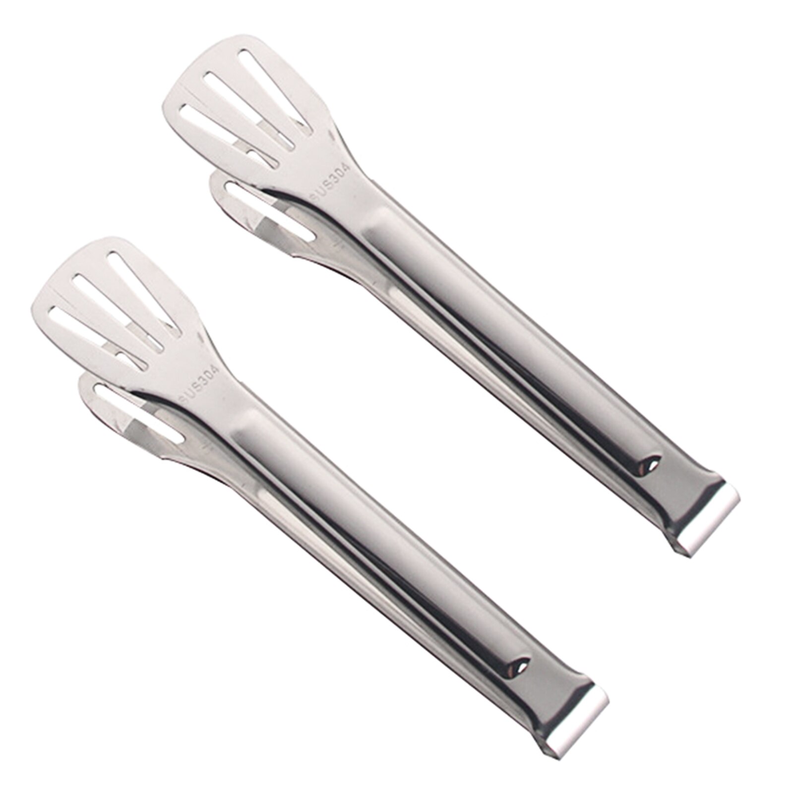 2pcs Stainless Steel Food Grilling Kitchen Tongs B... – Vicedeal