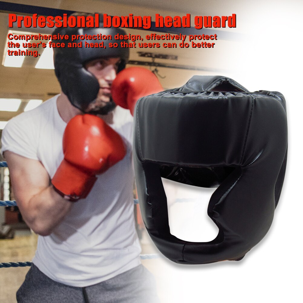 Muay Thai Boxing Helmet Protective Headgear Head P... – Grandado