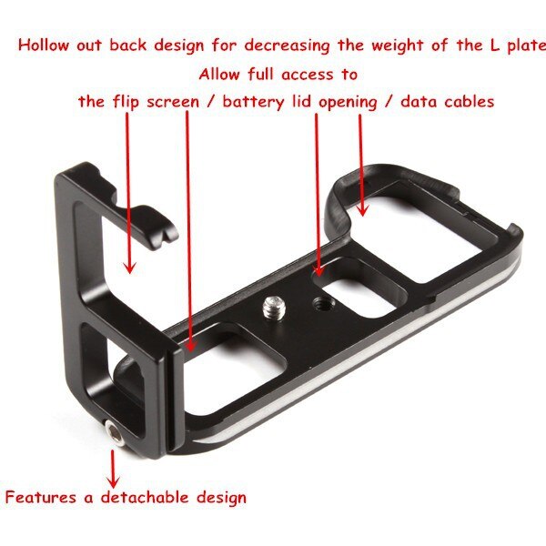 QR Quick Release Vertical L Shape Hand Grip Bracke... – Grandado
