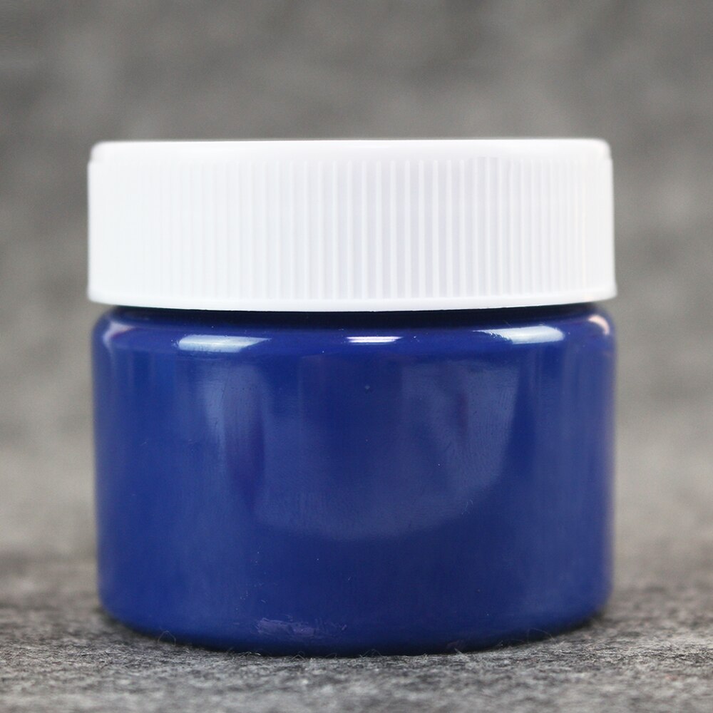 Blue Acrylic Paint Is Water Color Painting Metal F... – Grandado