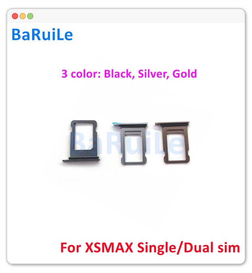 Baruile 10Pcs Sim Card Tray Holder Voor Iphone Xr ... – Grandado
