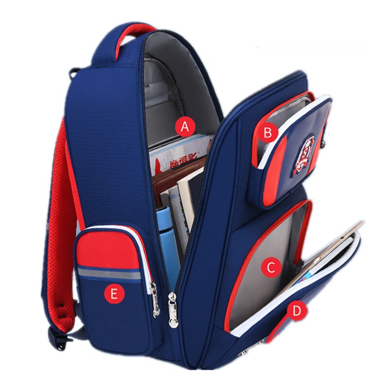 Grade 1-6 Children School bags Large Capacity Wate... – Grandado