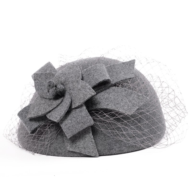 Women Cocktail Felt Fascinator Hat Cocktail Weddin... – Vicedeal
