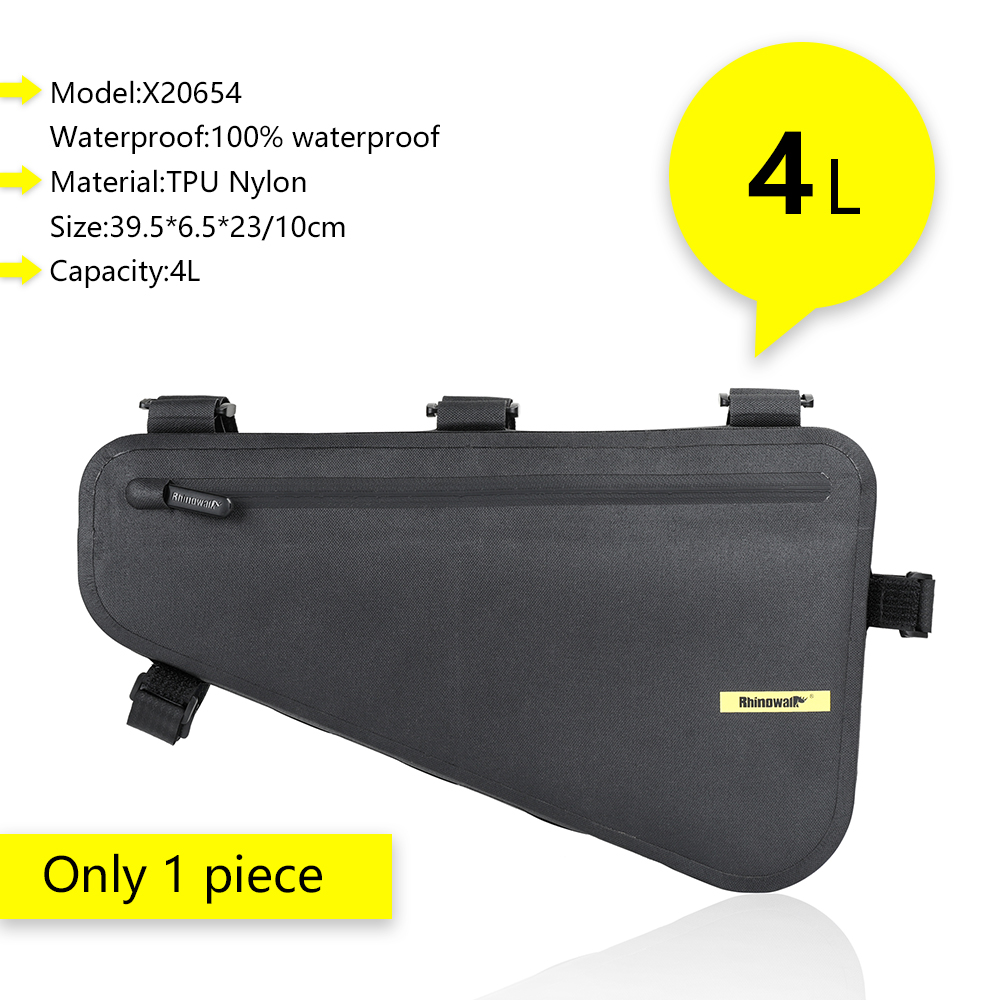 Rhinowalk Fiets Driehoek Tas Frame Bag Delijke 4L ... – Grandado