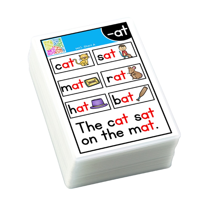 107pcs Root Phonics Cards For Children English Lea... – Vicedeal
