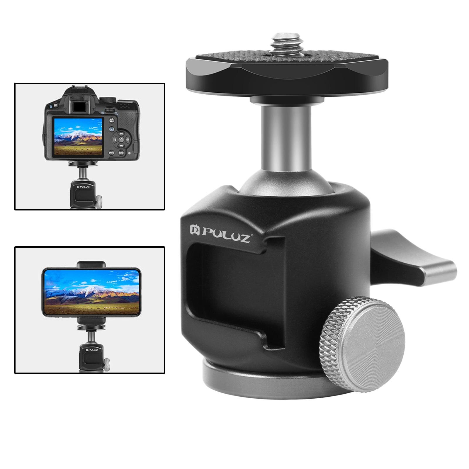 2 in 1 Tripod Mount with Cold Shoe 1/4 inch Holder... – Grandado