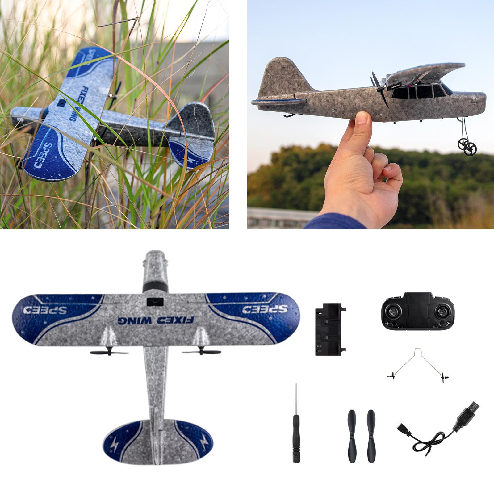 Foam RC Glider Toy 2.4G 2 Channel Aircraft Aeropla... – Grandado