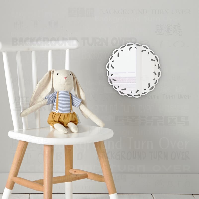 Retro Frame 3mm Thick 3D Acrylic Mirror Wall Cosme... – Grandado