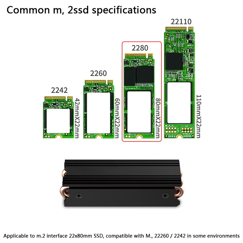 ACASIS M.2 NGFF SSD Kühlkörper NVME 2280 Solid Sta... – Grandado
