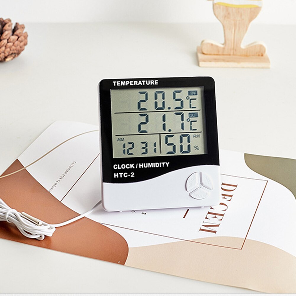 Digital Thermo Hygrometer Temperature Sensor Humid... – Grandado