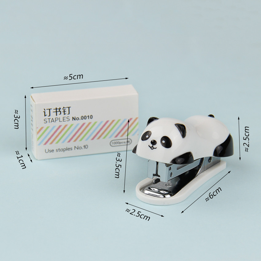Mini Panda Stapler Set Kawaii Panda Cartoon Paper ... – Vicedeal