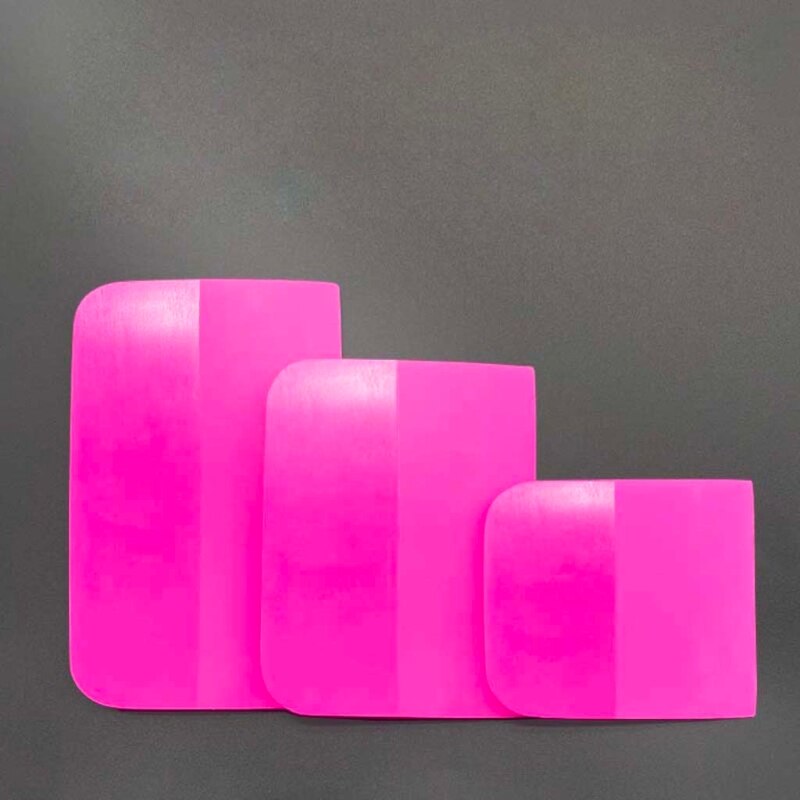6.5/10/12x7.5cm Pink Scraper Soft Rubber Car Windo... – Vicedeal