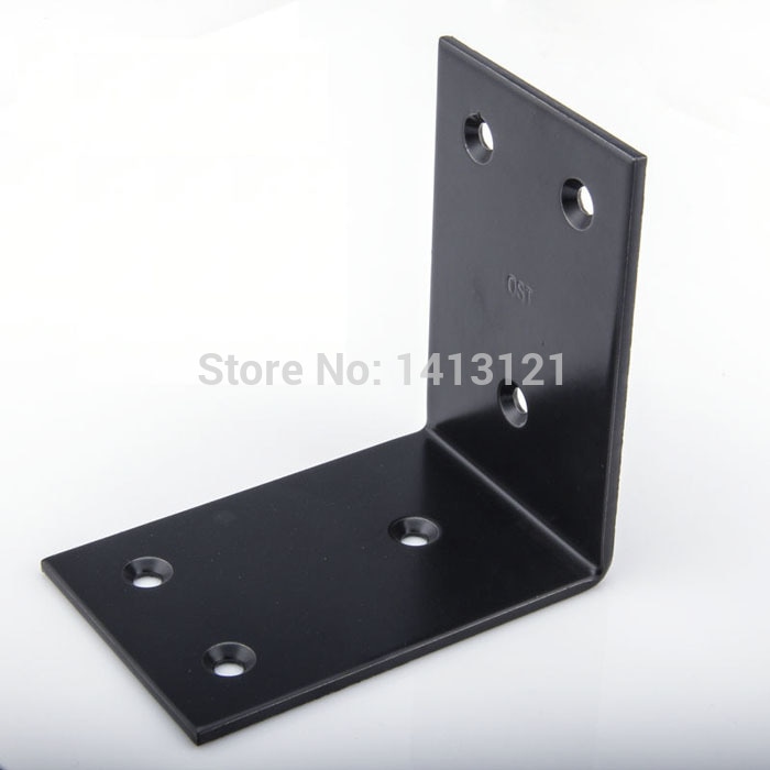 L black metal corner bracket iron furniture fittin... – Grandado