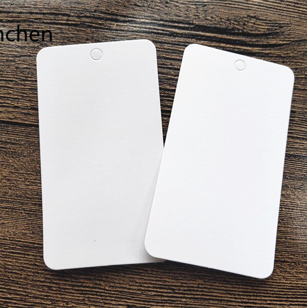 50pcs/lot Kraft paper Hang tag Retro Hang tag 5x9c... – Grandado