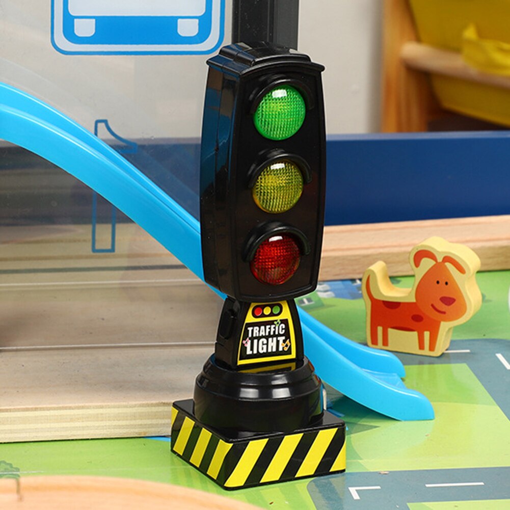 Simulation Traffic Signs Stop Music Light Block Mo... – Vicedeal