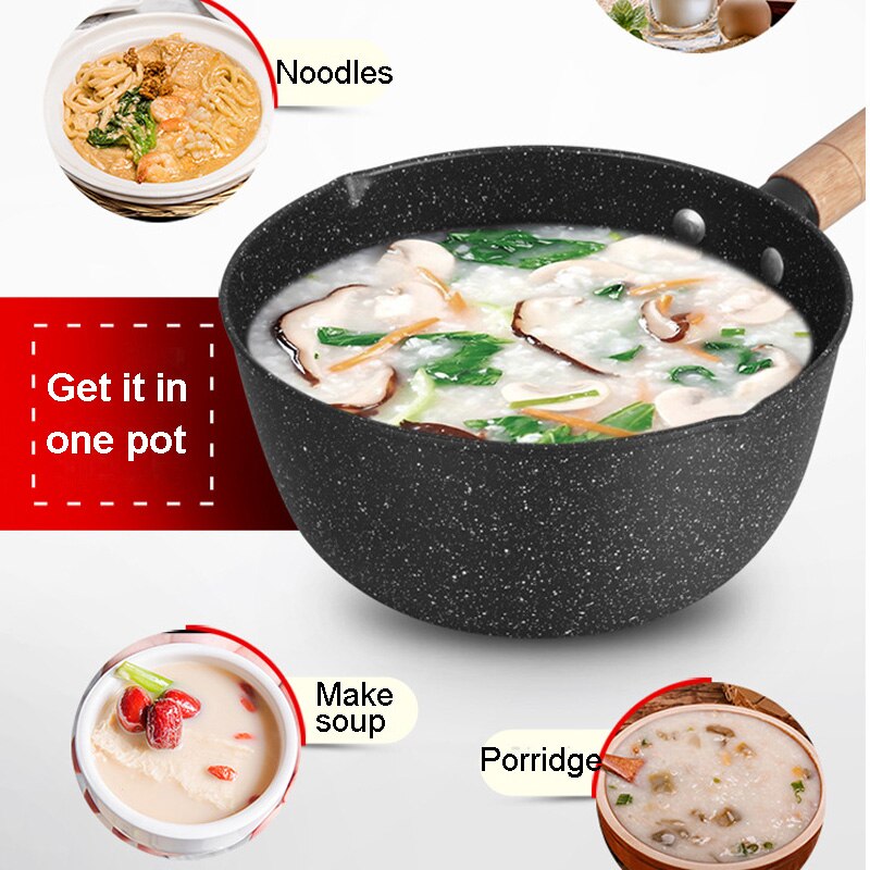 Cooking Pots and Pans Set Porridge Soup Ramen Milk... – Vicedeal
