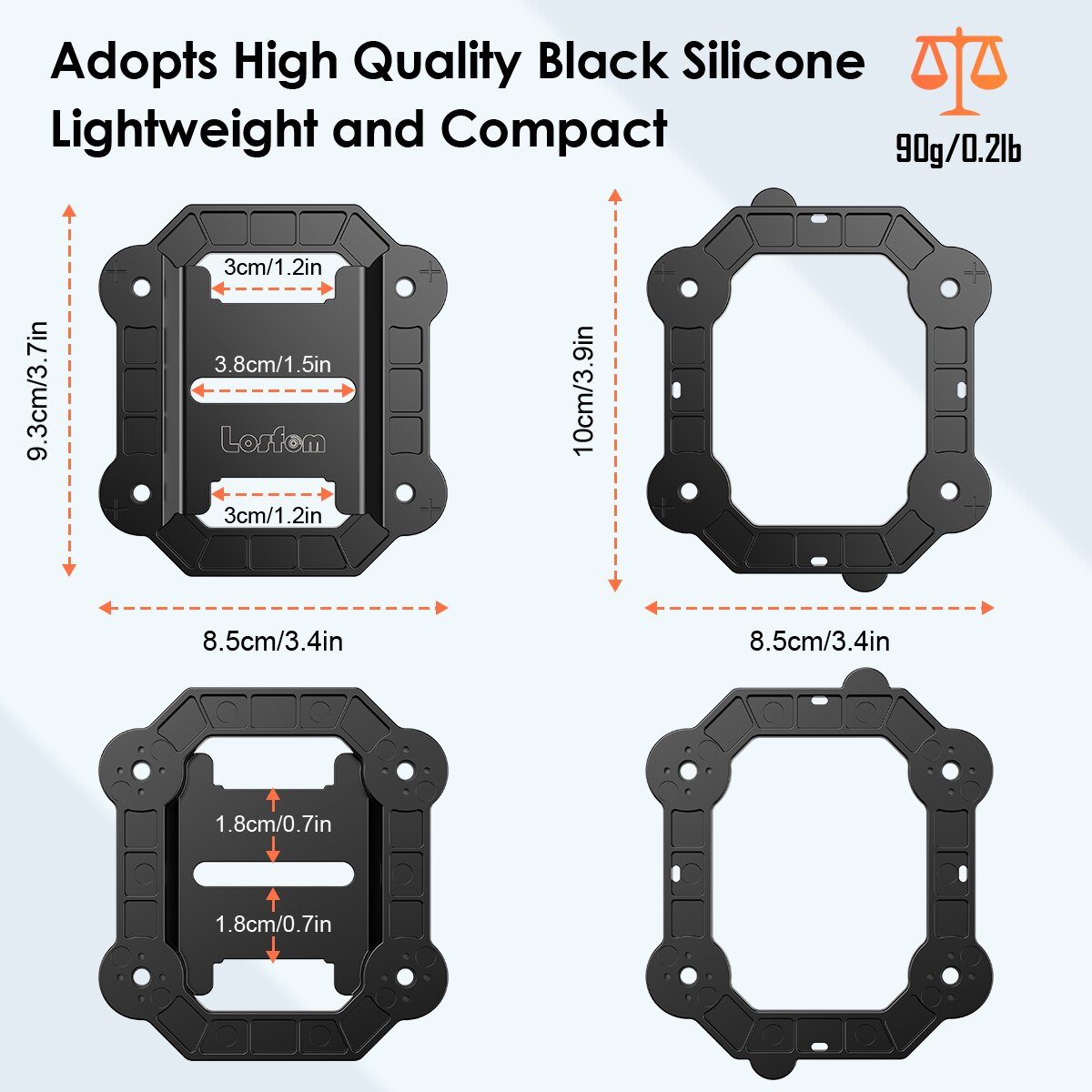 BOBLOV Body Camera Magnetic Suction Back Clip, Por... – Grandado