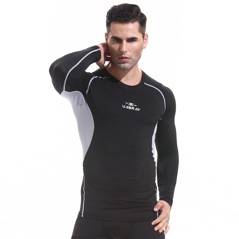 J113-Workout fitness men Short sleeve t shirt men ... – Grandado
