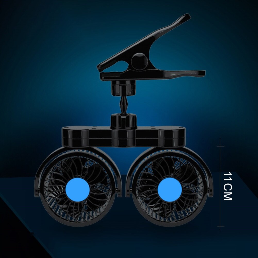 12/24V Dual Head Adjustable Wind Summer Car Truck ... – Vicedeal