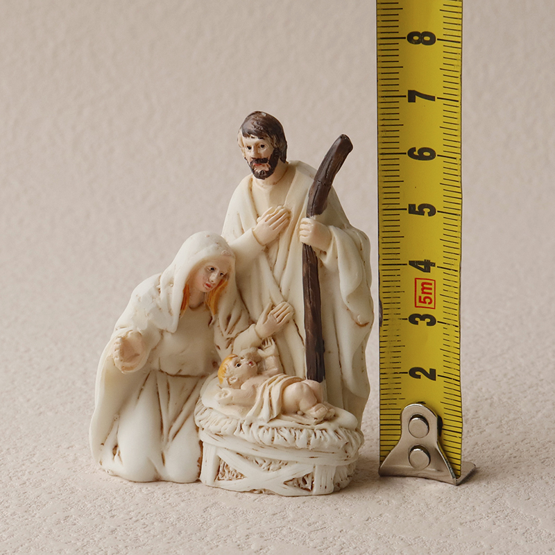 Christmas manger nativity statue ornaments Belen d... – Grandado