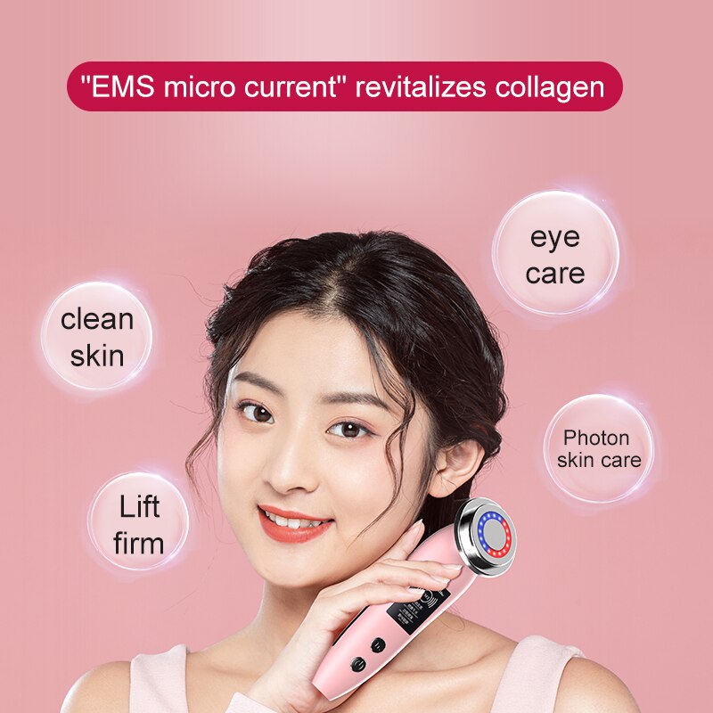 Face Massager LED Photon Face Skin Rejuvenation Ul... – Vicedeal