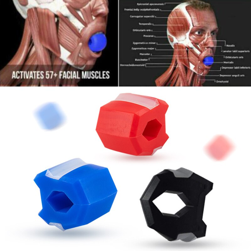 Food Grade Silicone Chin Line Fitness Ball Muscle ... – Grandado