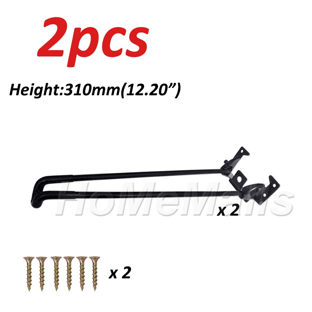 2pcs Iron Table Folding Furniture Legs Hairpin Lap... – Grandado