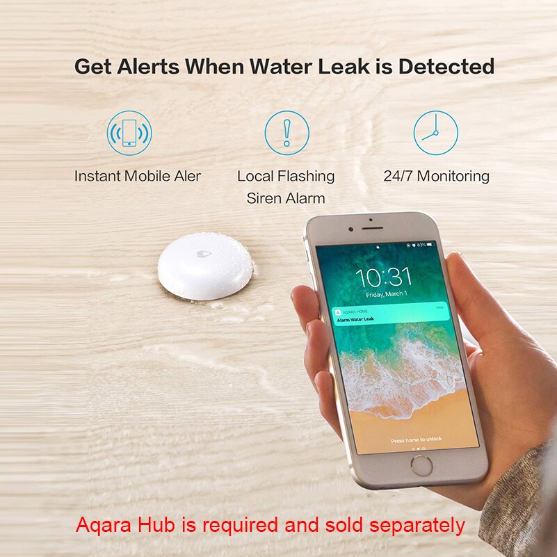 Original Aqara IP67 Water Immersing Sensor Flood W... – Grandado
