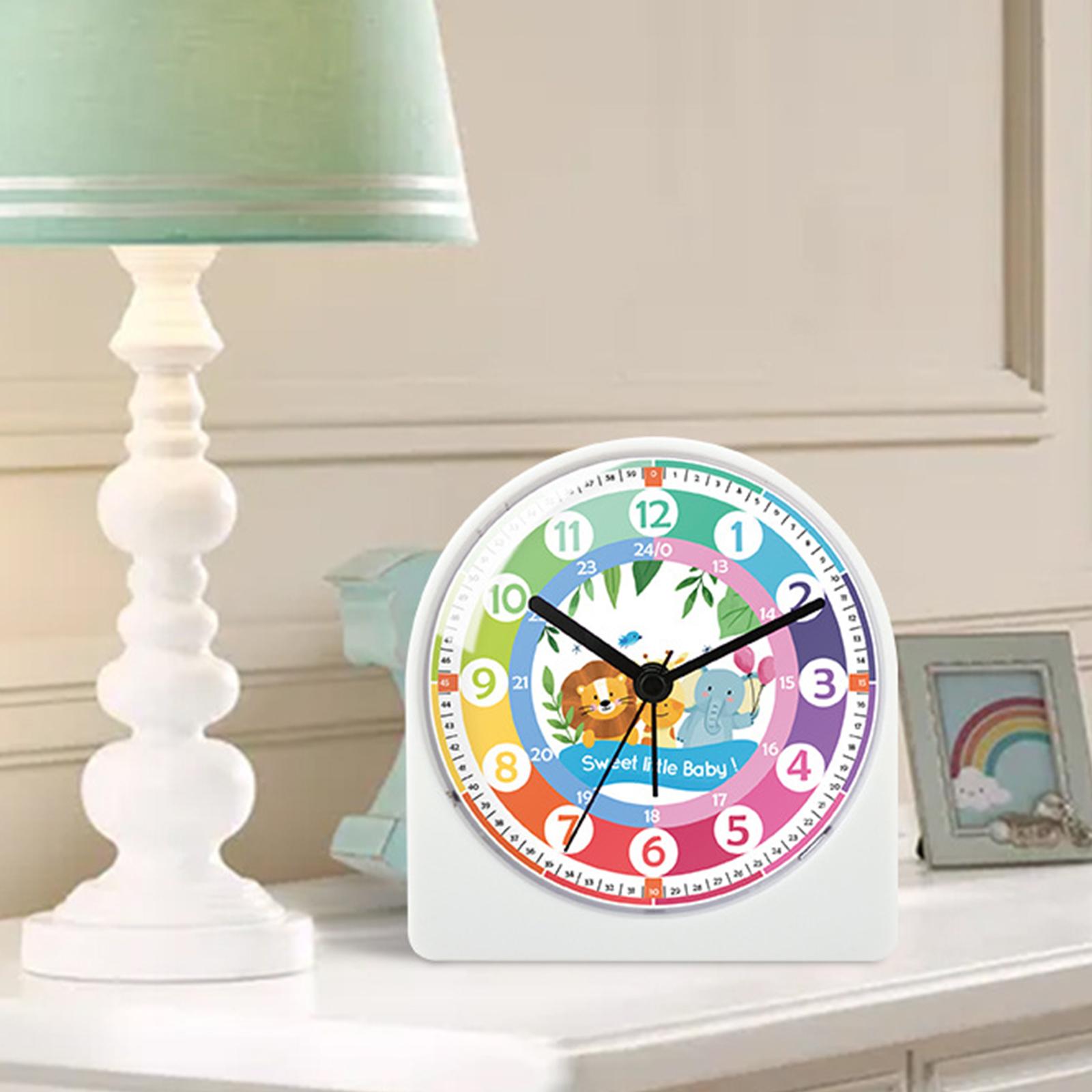 Cartoon Analog Alarm Clock Night Light ,Battery Op... – Vicedeal