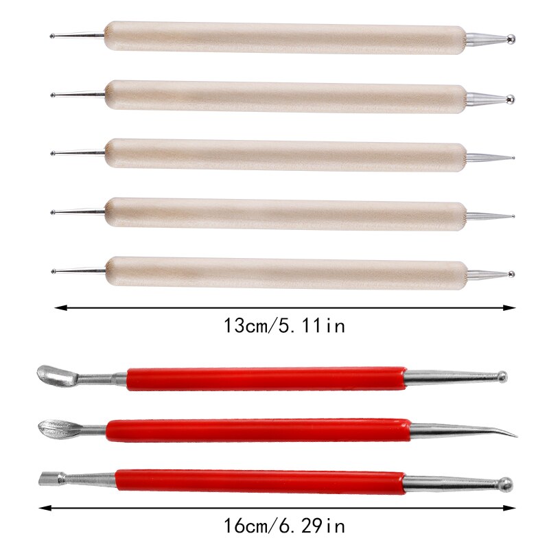 LMDZ 14Stck Leder Handwerk Werkzeug Modellierung C... – Grandado