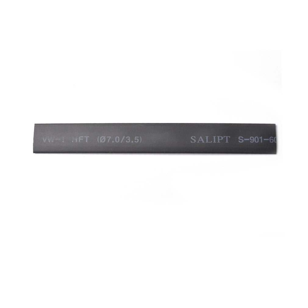 20 black Polyolefin heat shrinkable tube sets 2.5/... – Grandado