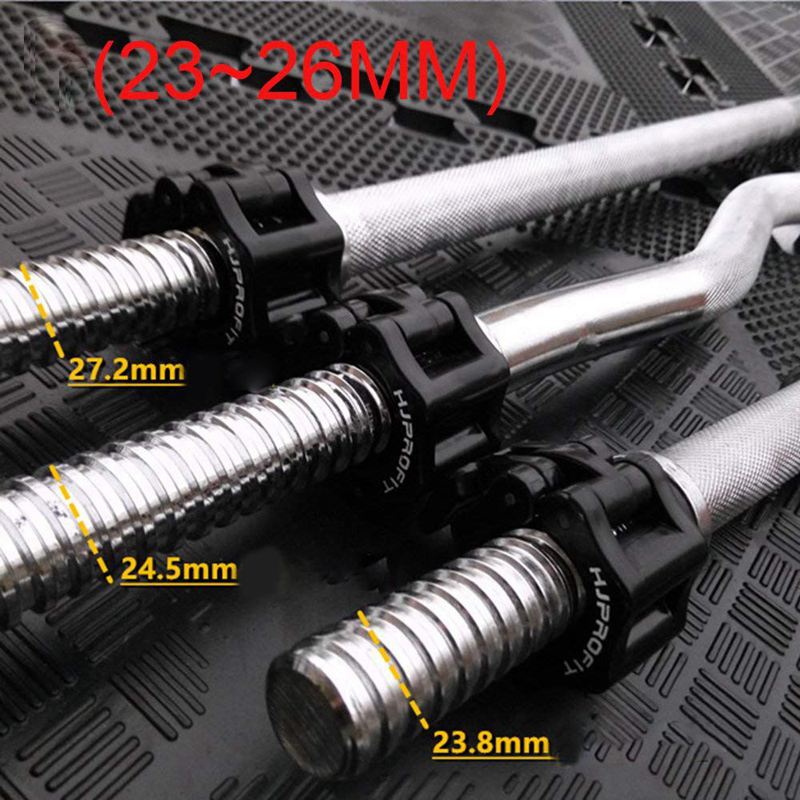 Olympic Size Barbell Collar Locks 1 inch Bar Clamp... – Vicedeal